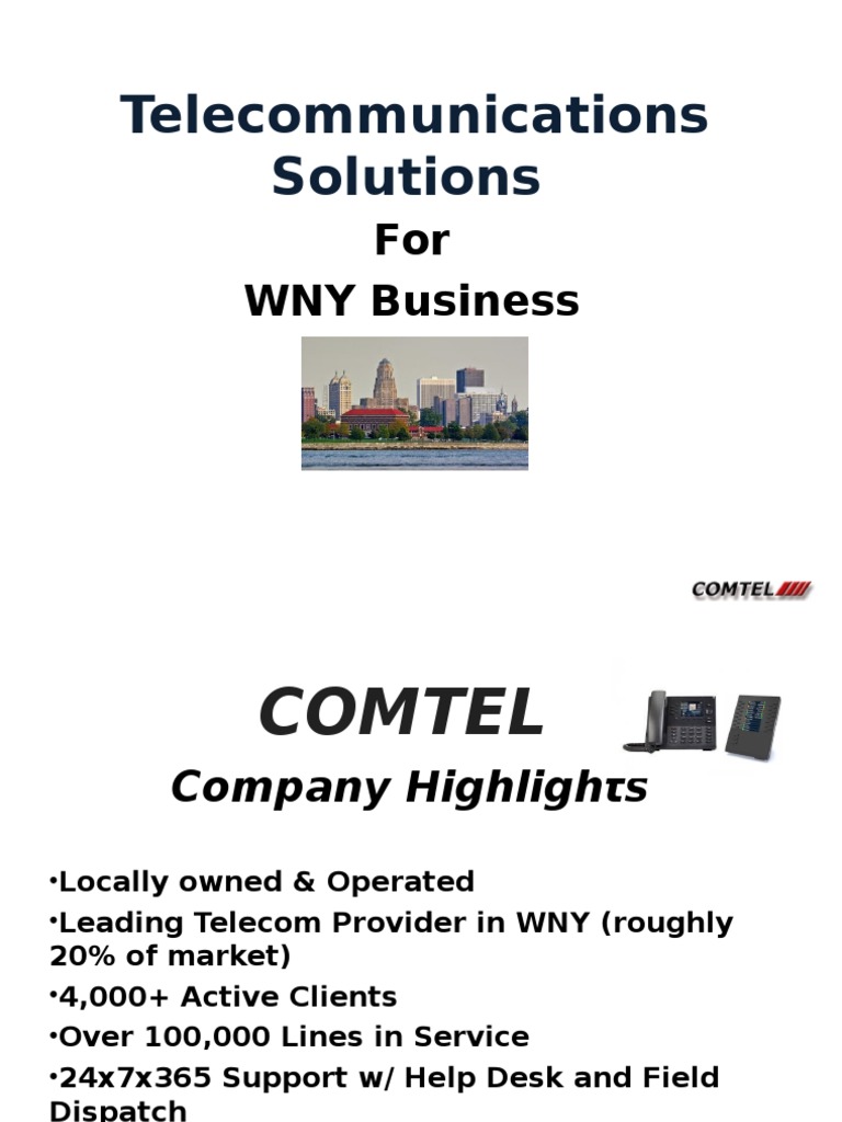 Telecommunications Solutions For WNY Busniess | PDF | Voice Over Ip ...