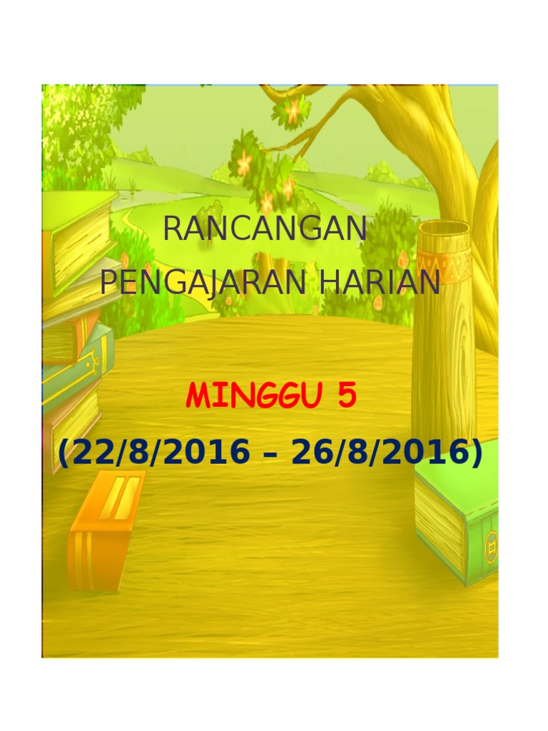 Rancangan Pengajaran Harian: Minggu 5 | PDF