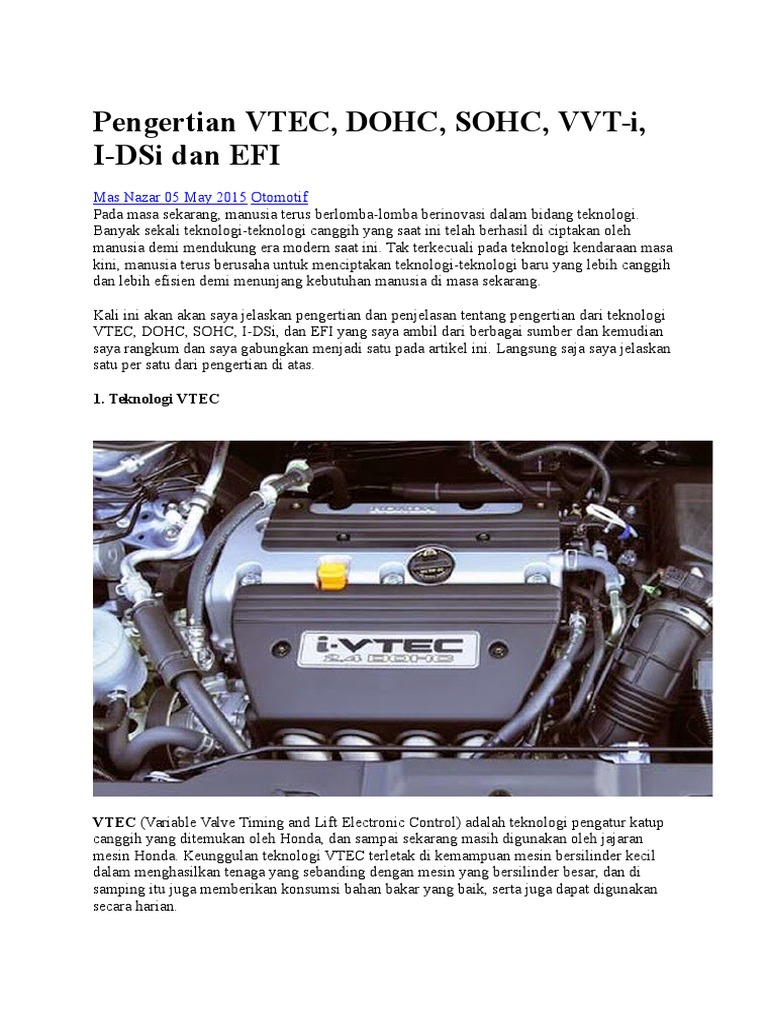 Pengertian VTEC | PDF