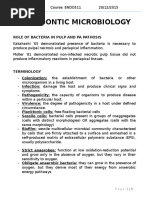 Endodontic Microbiology Final PPT Presentation | PDF | Biofilm | Bacteria