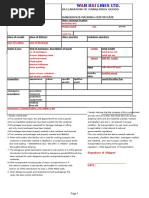 Non DG Form - DHL | PDF | Dangerous Goods | Materials