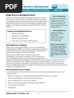 Bridge Resource Management | PDF