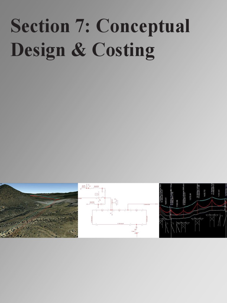 Section7-Conceptual Design and Costing | PDF | Electrical Substation ...