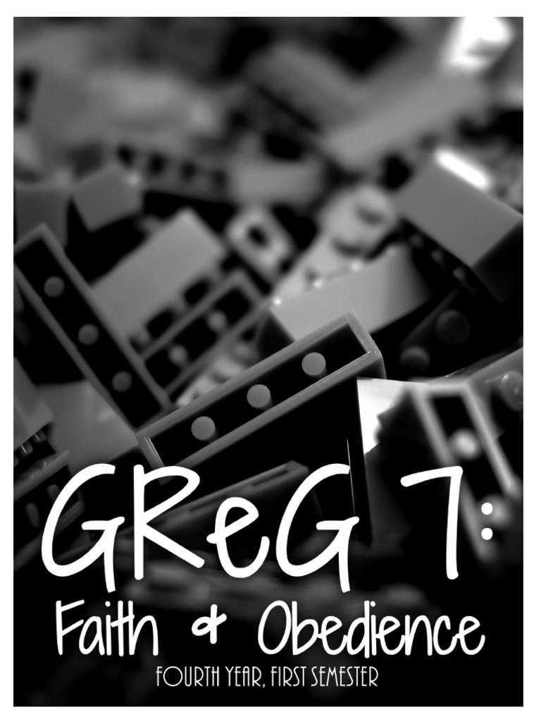 GReG 7 Ebook Version | PDF | Disciple (Christianity) | Jesus