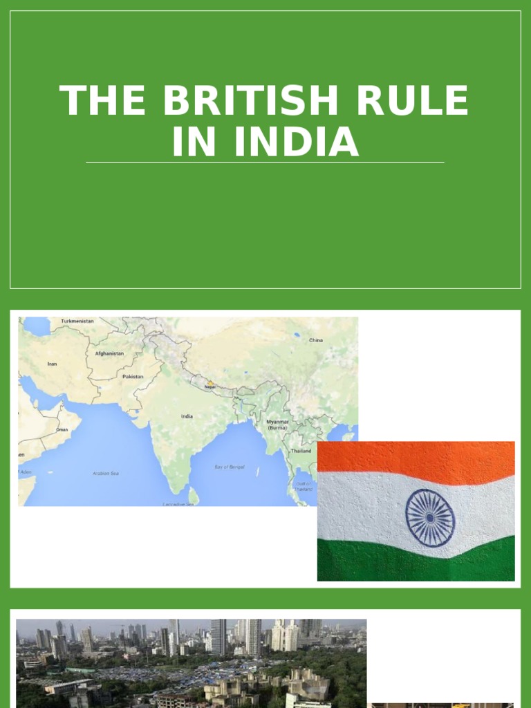 Negative Effects of British Rule in India | PDF
