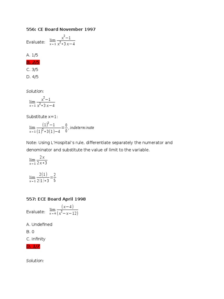 Differential Calculus | PDF | Slope | Tangent