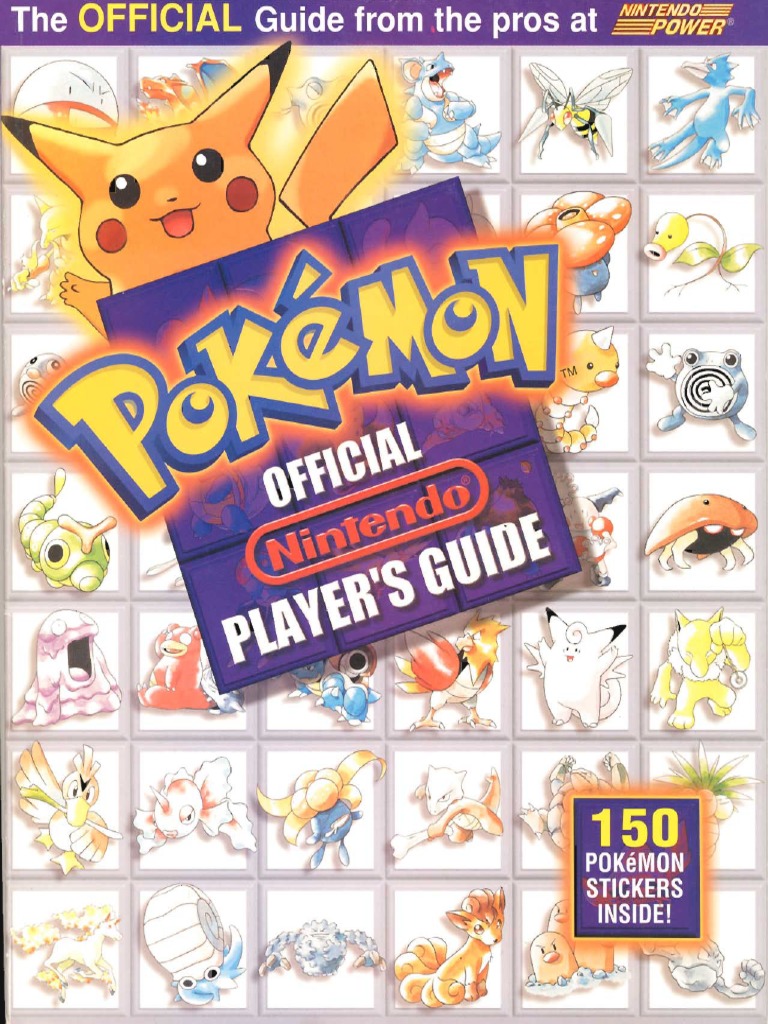 (Nintendo Power 1998) - Pokemon Red & Blue PDF | PDF
