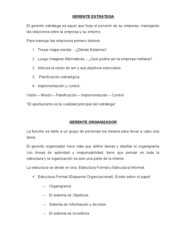 Gerencia Integral | PDF