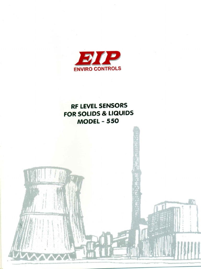 EIP RF Level Switch Model 550 PDF | PDF