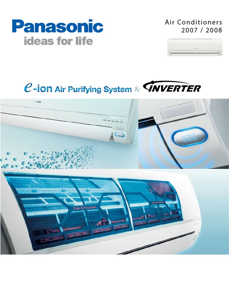 Ac Panasonic | Air Conditioning | Power Inverter