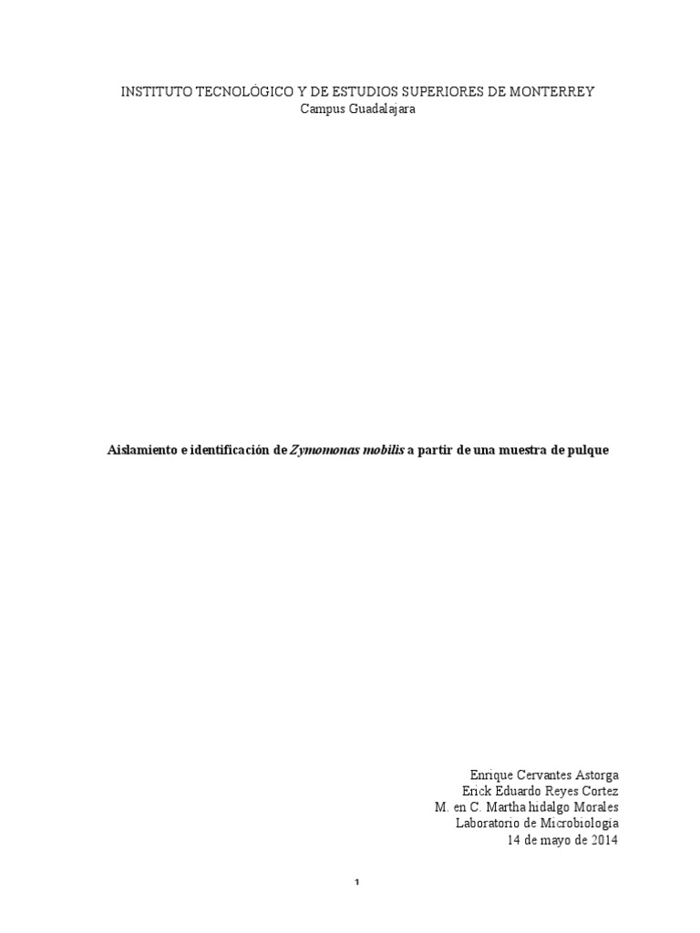 Z Mobilis Eq1G3 | PDF | Biología | Alimentos