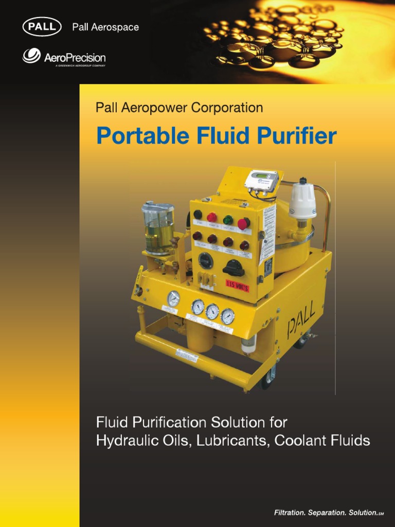 The Optimal Fluid Purification System: An Overview of the Portable PAC ...