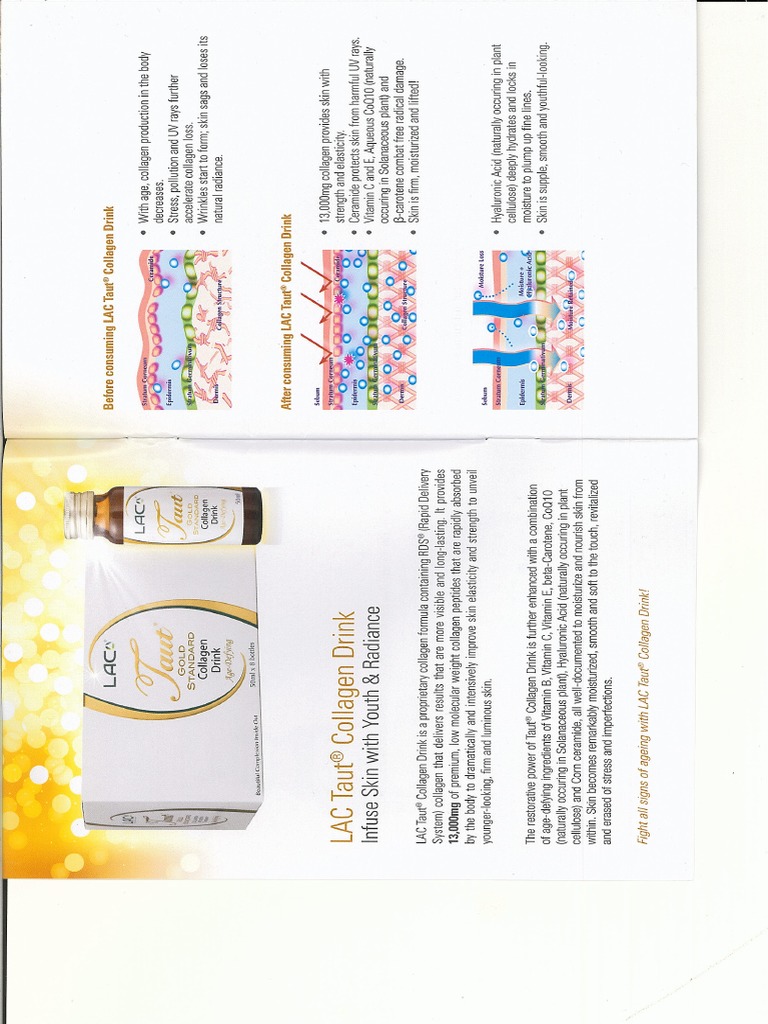 LAC Taut Collagen Drink PDF | PDF
