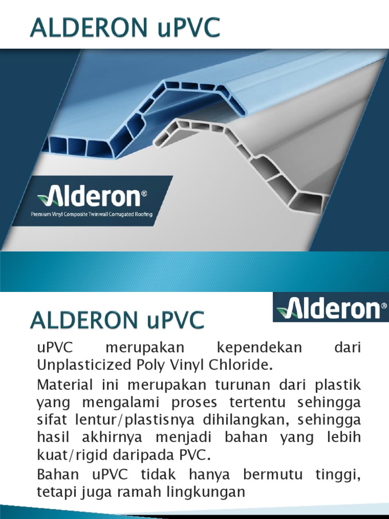 Alderon Upvc Roofing | PDF | Griya & Taman
