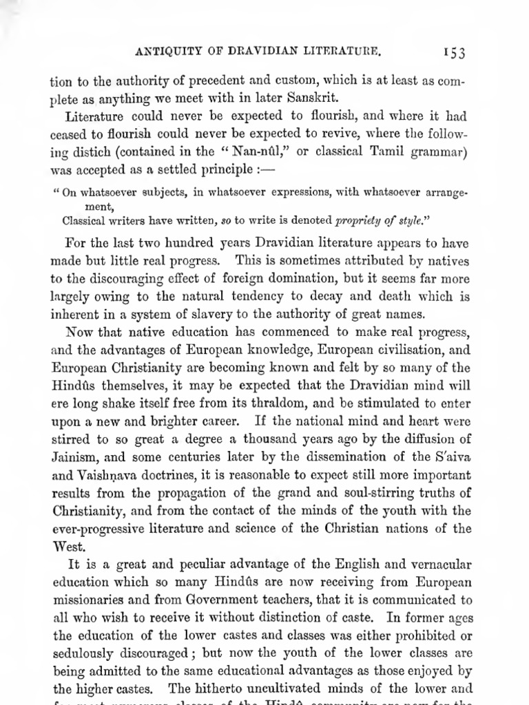 A Comparative Grammar of The Dravidian Family of Languages (1875 ... A Comparative Grammar of The Dravidian Family of Languages (1875 ...