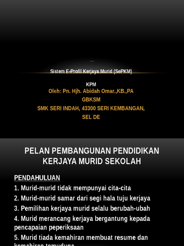 Slot 2 - Garis Panduan Pelaksanaan Sepkm 290813 | PDF