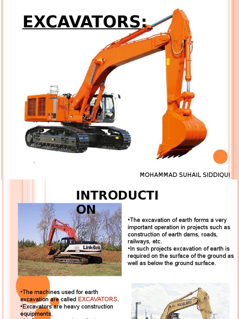 Excavator | PDF | Vehicles | Equipment