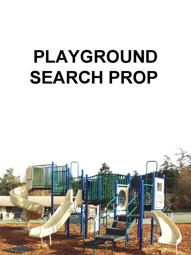 Playground Maze Props | PDF