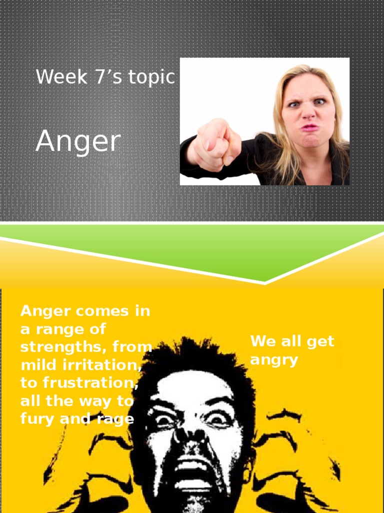 Dealing With Anger Powerpoint | PDF | Business