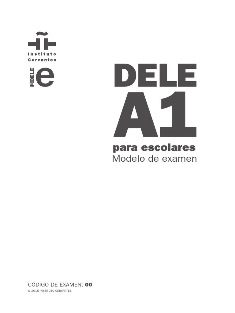 DELE A1 Spaniola PDF | PDF