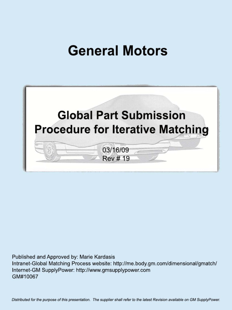 GM 10067 | PDF | General Motors | Data
