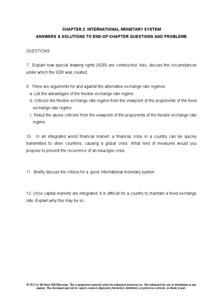 Ch02 Questions and Problems | PDF