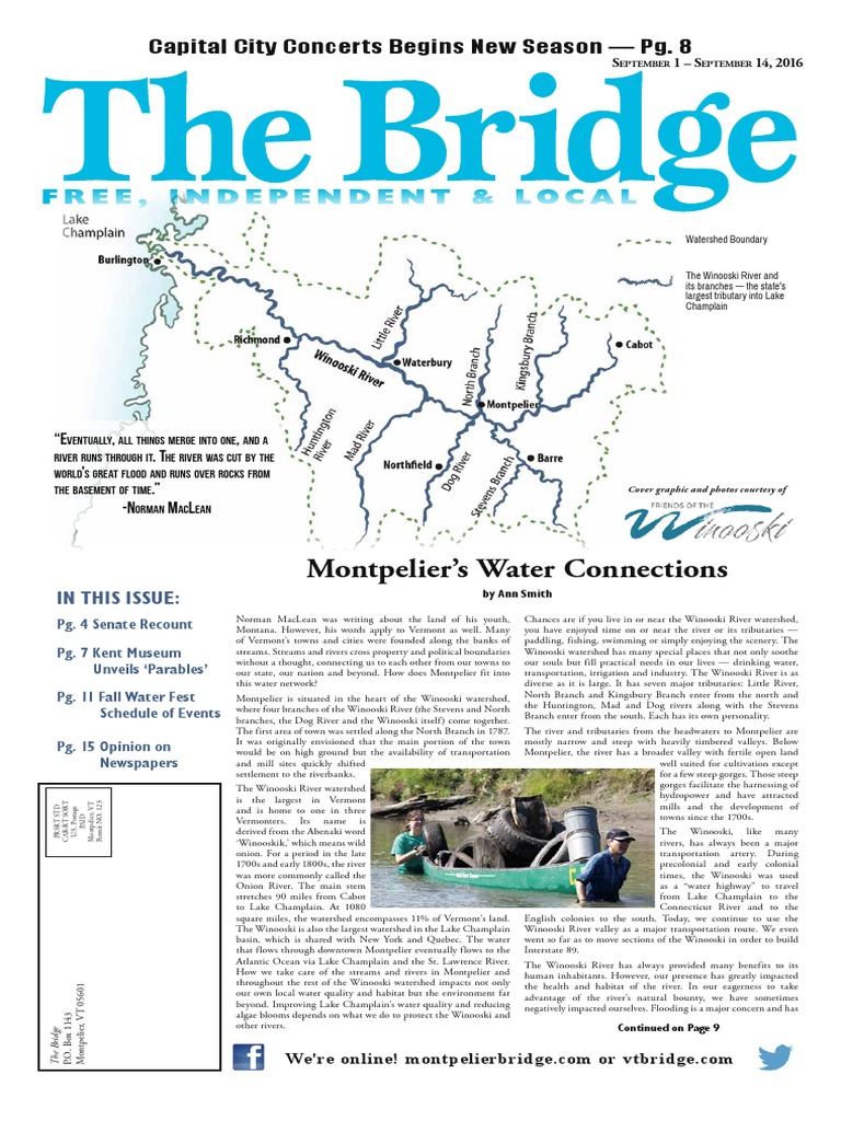 The Bridge, September 1, 2016 | PDF | Stormwater | Surface Runoff