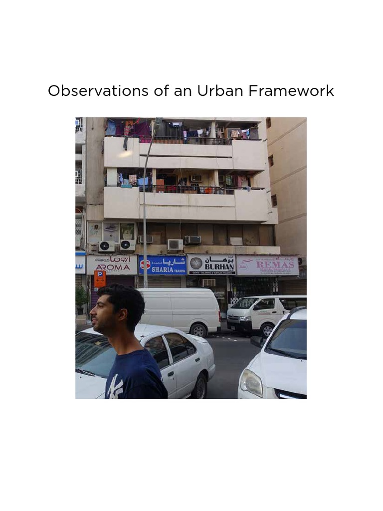 Observations of An Urban Framework | PDF | Dubai | United Arab Emirates