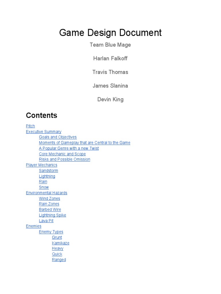 Steampunk Shmup Game Design Document | PDF | Bomb | Gear