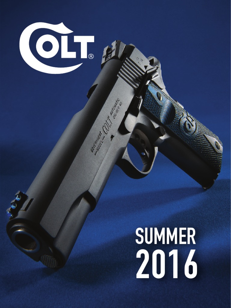 Colt Summer 2016 Commercial Catalog | PDF | Ammunition | Components