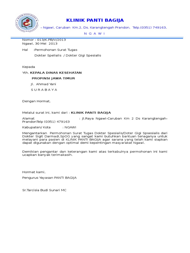 Kop Surat Berlogo | PDF