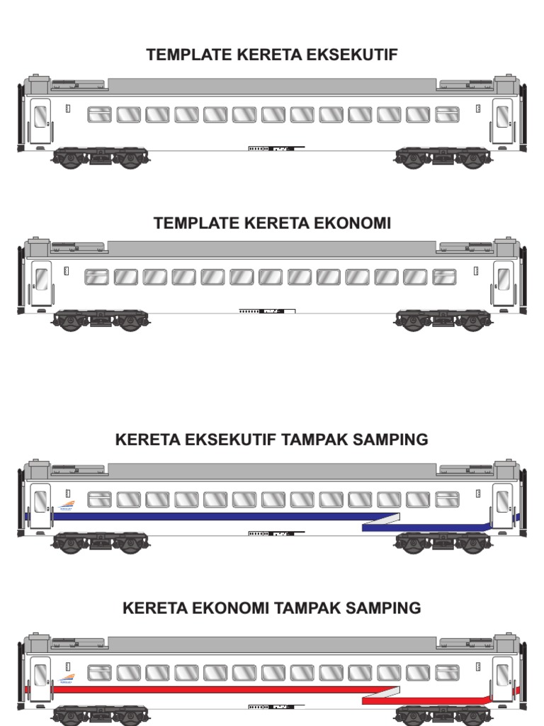 Contoh Dan Template Kereta Api | PDF