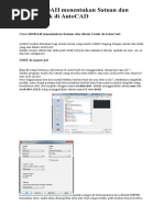 Membuat Kop Gambar Kertas A3 di AutoCAD | PDF