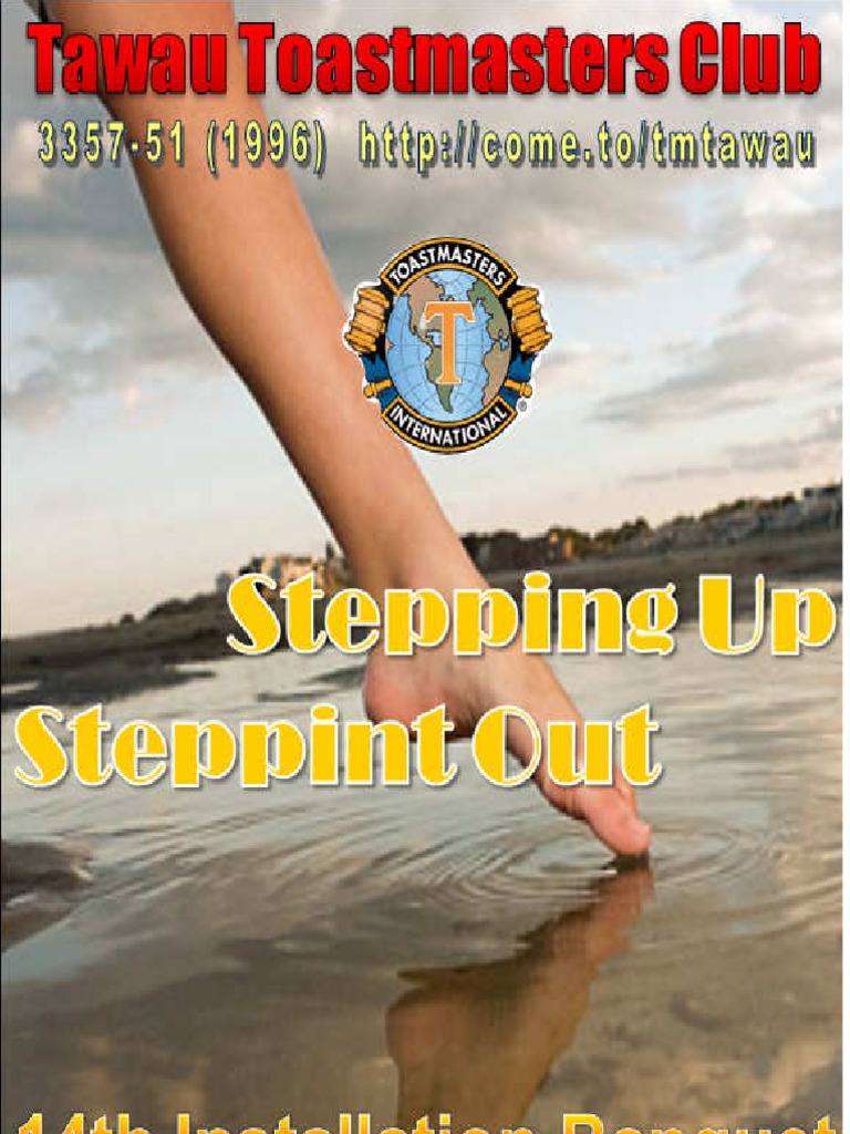 Tawau Toastmasters Club 14th Installation Program | PDF