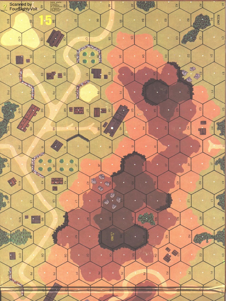 ASL (AH) - Map Board 15 | PDF