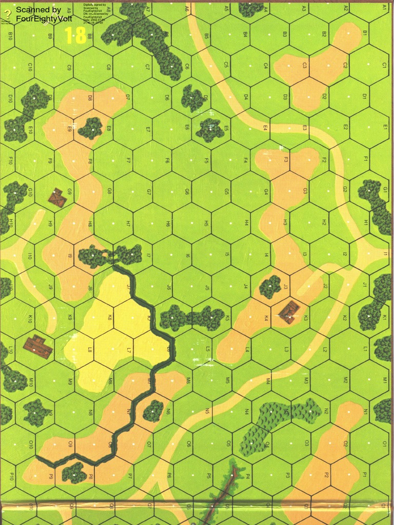 ASL (AH) - Map Board 18 | PDF