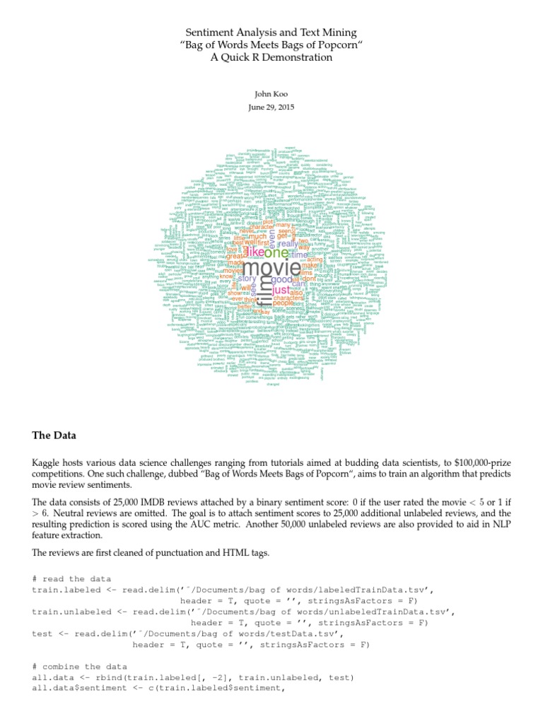An Analysis of Various Text Classification Techniques for Predicting ...