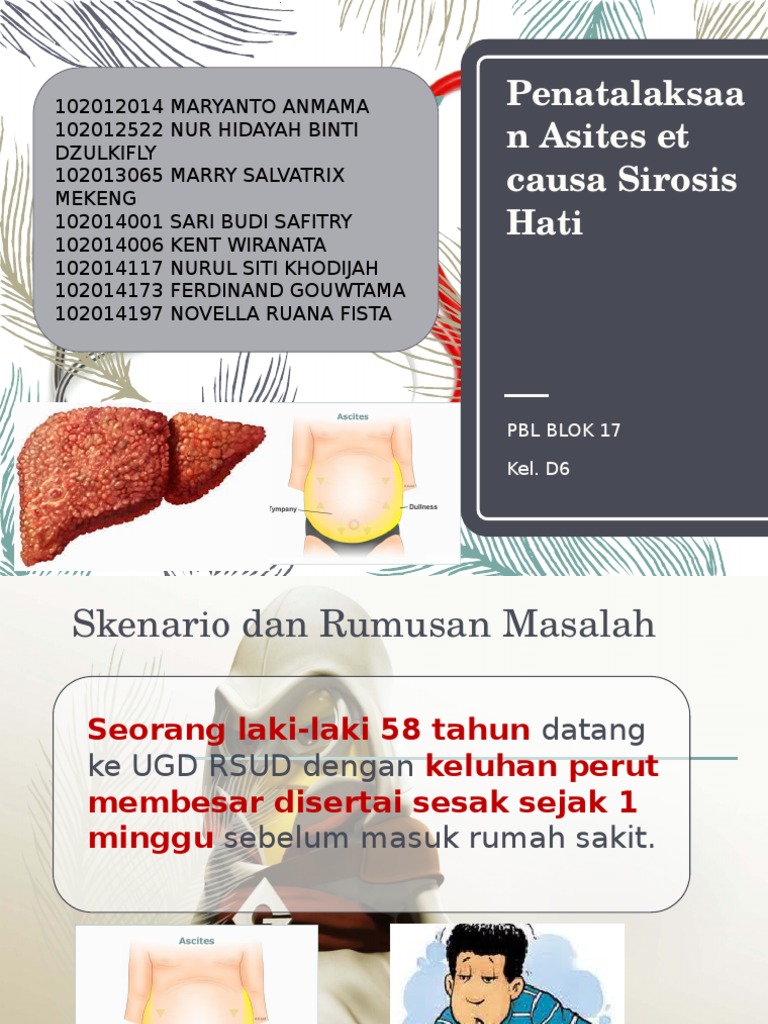 ASITES DAN SIROSIS HATI | PDF