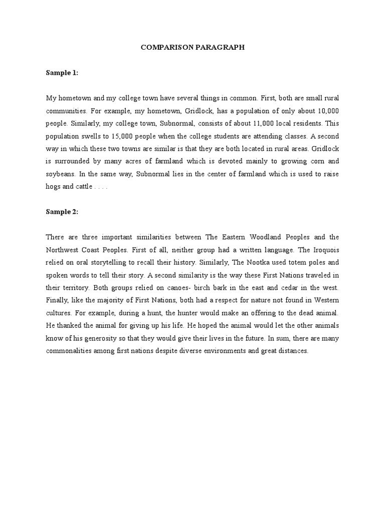 Comparison and Contrast Paragraphs | PDF | Diego Maradona | Central Banks