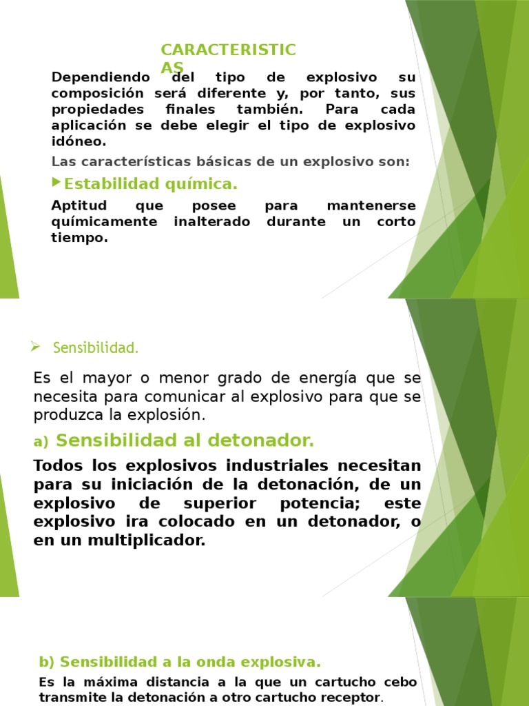 diapositivas de explosivos.pptx | Material explosivo | Pólvora