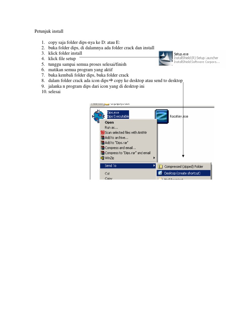 Petunjuk Install Dips | PDF