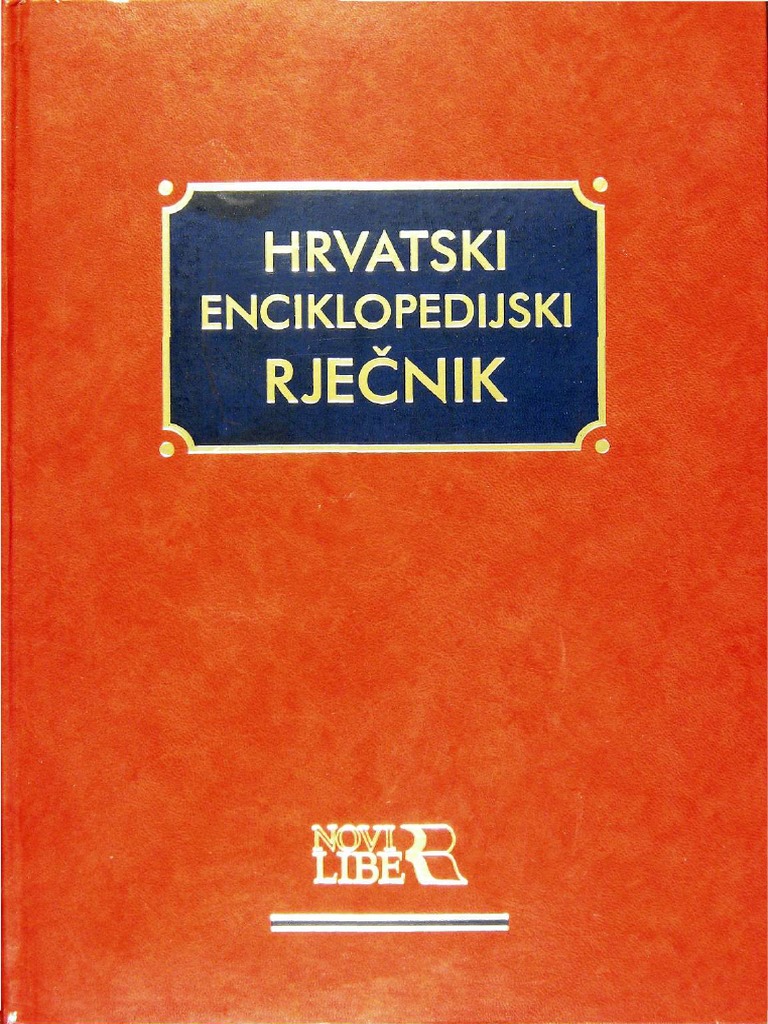 Hrvatski enciklopedijski rječnik