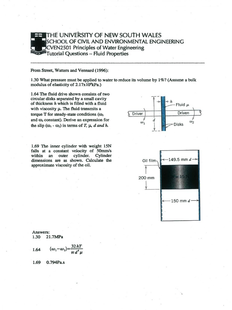 Tut Soln Fluid Properties | PDF