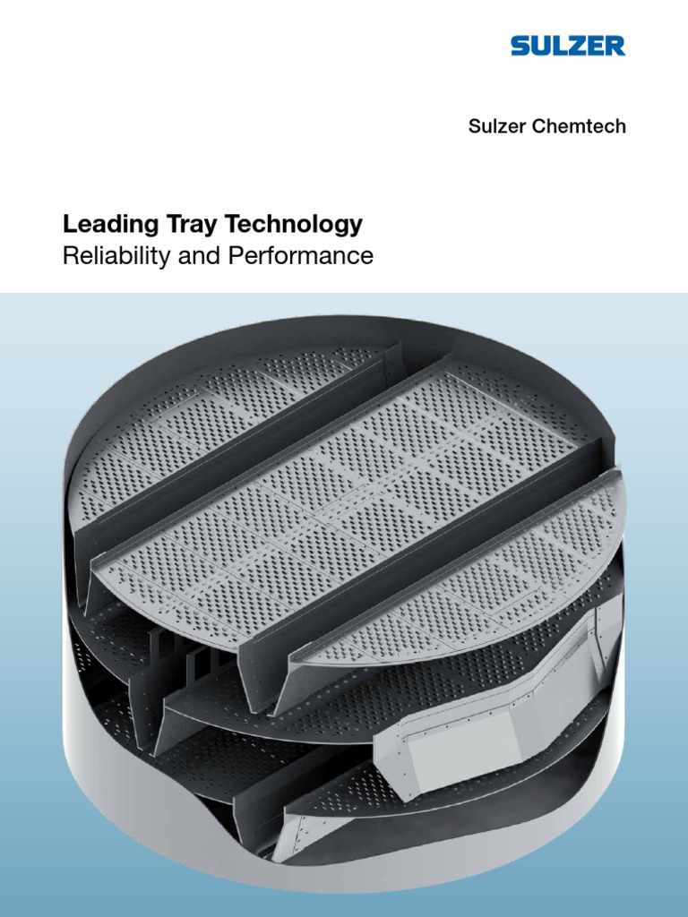 Advanced Sulzer Tray Technologies | PDF | Distillation | Valve