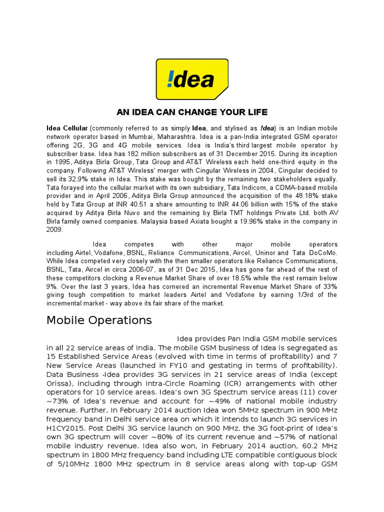 An Idea Can Change Your Life Pdf
