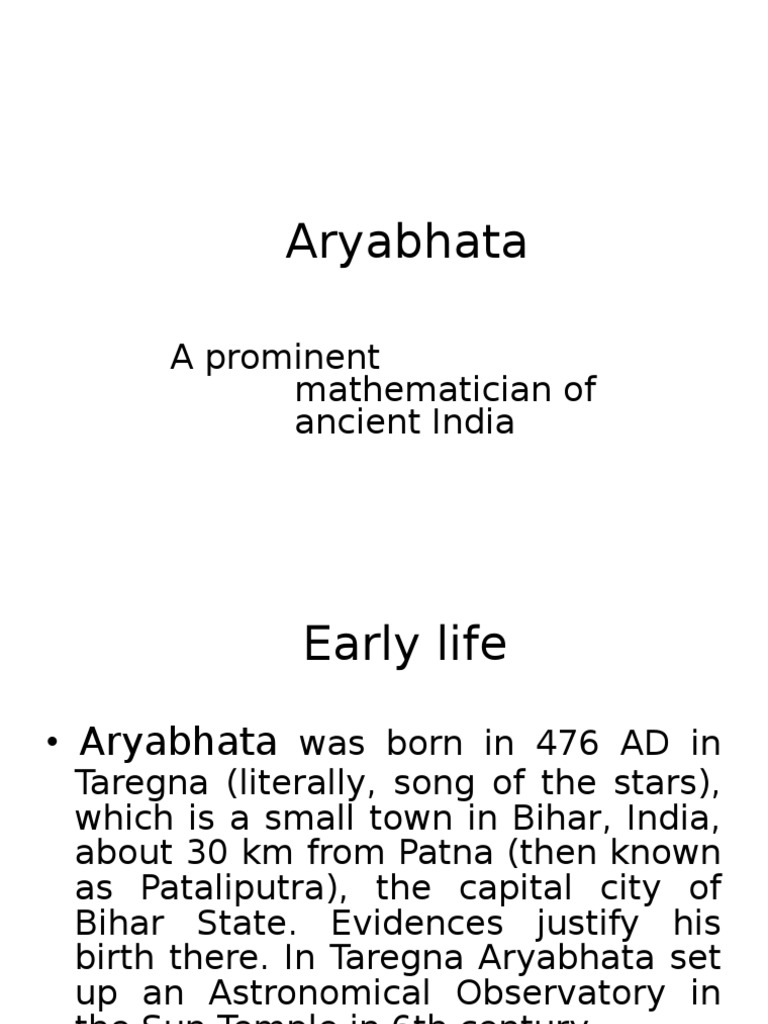 Aryabhatta | Download Free PDF | Eclipse | Astronomy