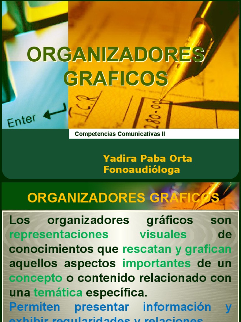 Organizadores Graficos en Comprension Lectora | PDF | Conceptos ...
