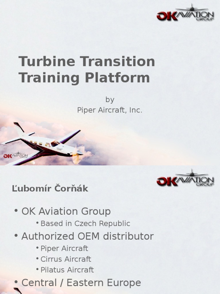 Turbine Transition Training Platform | PDF | Trainer (Aircraft) | Piper ...