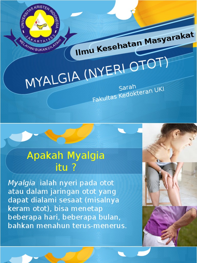 Penyebab dan Pencegahan Myalgia | PDF