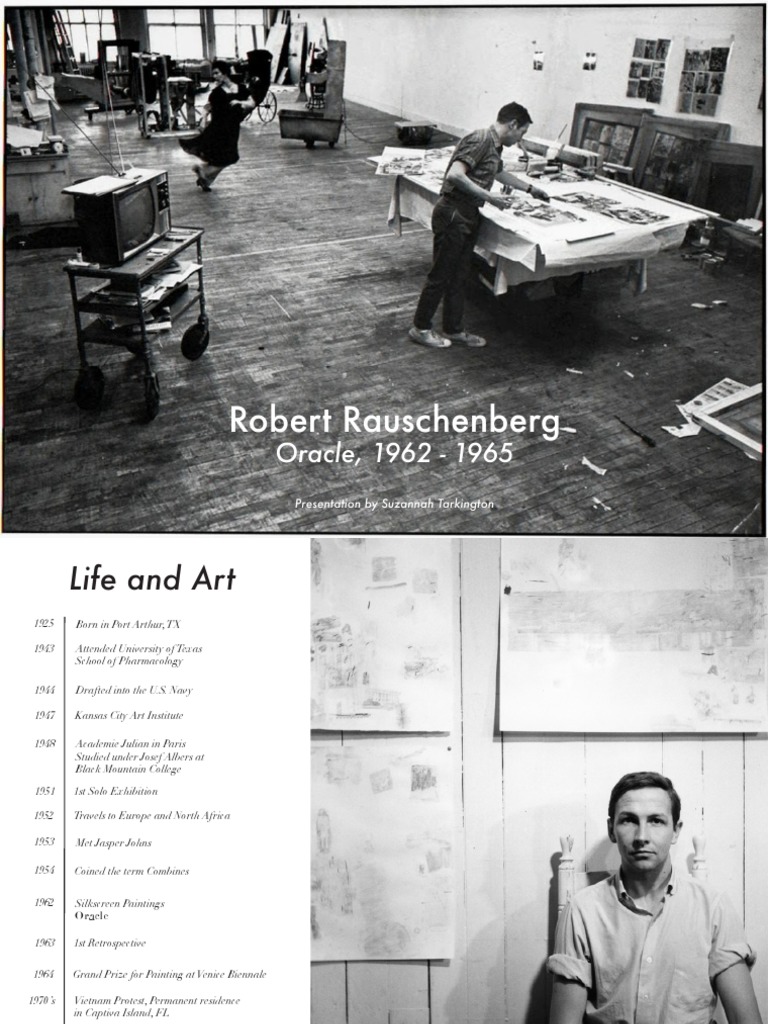 Rauschenberg's Oracle: Art and Interaction | PDF | Art Media | Modern Art